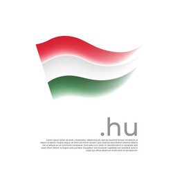 Hungary flag stripes colors hungarian Royalty Free Vector