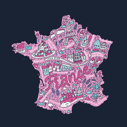 Cartoon Map Paris Vector Images (over 180)