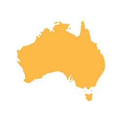 Australia Contour Map Vector Images (over 2,400)