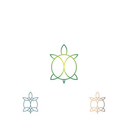 Tortoise logo design template inspiration Vector Image
