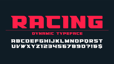 Racing Number Font Vector Images (over 4,300)