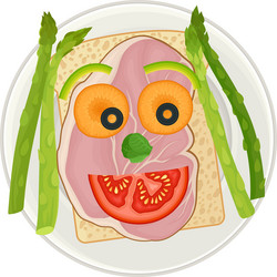 Smiley Sandwiches Vector Images (over 130)