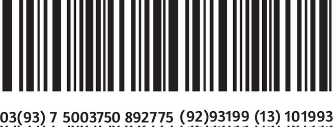 Realistic bar code icon a modern simple flat Vector Image