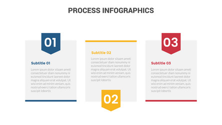 Business process stage infographics template Vector Image