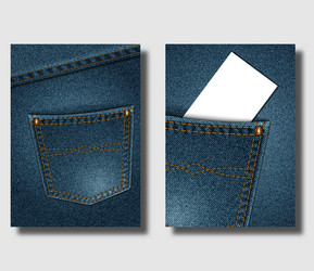 Business Denim Card Vector Images (over 120)