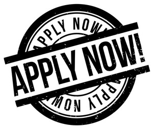 Apply now sticker Royalty Free Vector Image - VectorStock