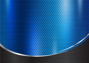 Blue Chrome Texture