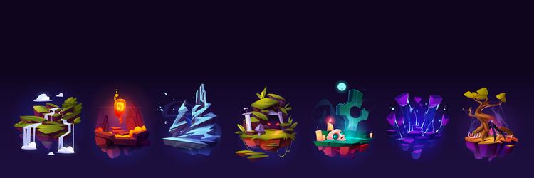 Floating Rock Vector Images (over 1,000)