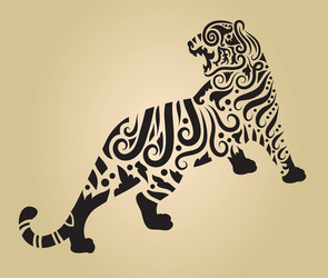 Tiger Engraving Vector Images (over 590)