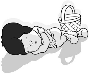 Cartoon Black Boy Sleeping Vector Images (over 820)