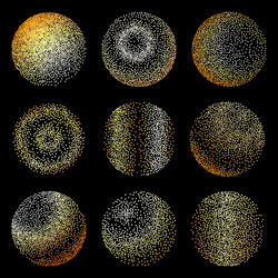 Dotwork Gradient Vector Images (over 2,300)