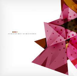 Abstract sharp angles background Royalty Free Vector Image