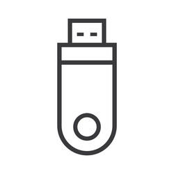 Usb data transfer logo Royalty Free Vector Image