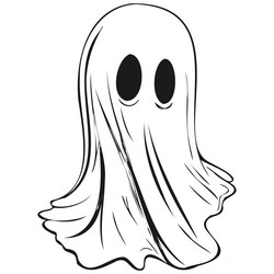 Black and White Ghost Vector Images (over 65,000)