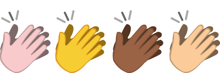 Emoticon Clapping Hands Vector Images (over 140)
