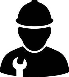 Professional Worker Icon Royalty Free Vector Image
