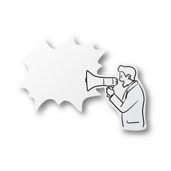 Man Shouting Drawing Vector Images (over 1,100)