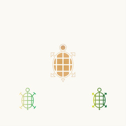 Tortoise logo design template inspiration Vector Image