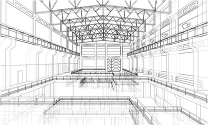 Interior Sketch Factory Vector Images (over 230)