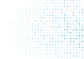 Blue pixel square tiled mosaic background Vector Image