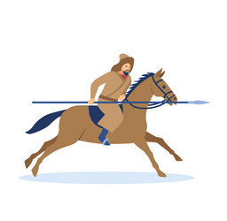 Genghis Khan Cartoon Vector Images (53)