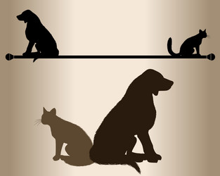 Dog and Cat Silhouette Vector Images (over 30,000)