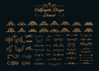 Small design elements Royalty Free Vector Image