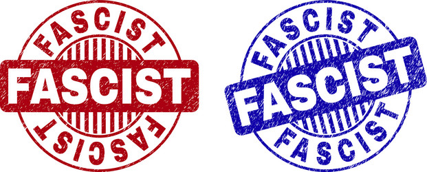 Grunge hitler textured rectangle stamp seals Vector Image