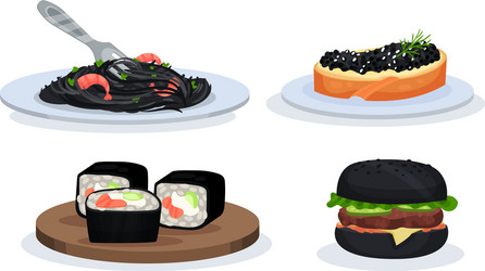 Burger Components Vector Images (77)