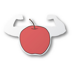 Strong Apple Vector Images (over 2,100)