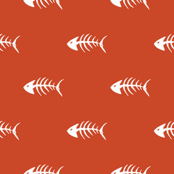 Red Fish Bones Vector Images (over 1,100)