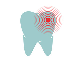 Tooth icon Royalty Free Vector Image - VectorStock