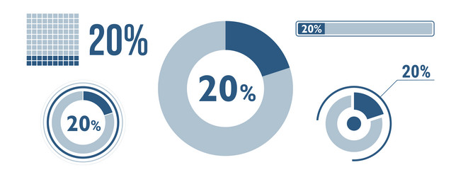 20 Pie Chart Vector Images (over 490)