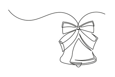 One Line Drawing Christmas Vector Images (over 2,000)