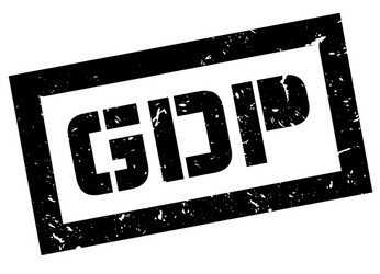 Gdp rubber stamp Royalty Free Vector Image - VectorStock