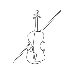 Continuous line drawing of jazz musicians playing Vector Image