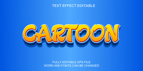 3d text effect cartoon dungeon Royalty Free Vector Image