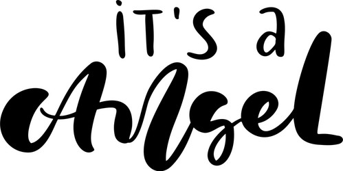 Angels Hand Lettering Calligraphy Vector Images (over 570)