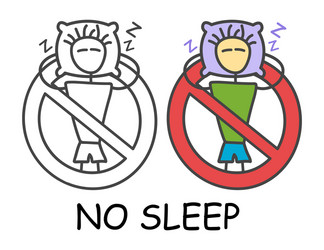 Stick Man Sleeping Vector Images (over 400)