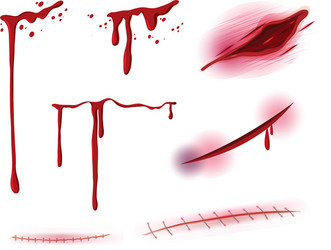 Cartoon Wound Vector Images (over 2,700)