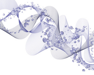 Water wave lines Royalty Free Vector Image - VectorStock