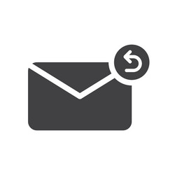 Email replay icon Royalty Free Vector Image - VectorStock