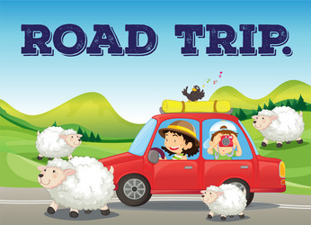 Cartoon Road Trip Vector Images (over 14,000)