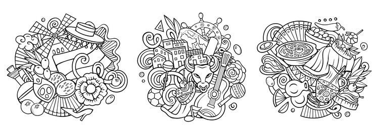 Tapas Sketch Vector Images (93)