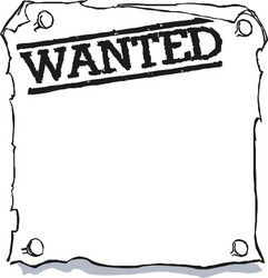 Cartoon Wanted Poster Vector Images (over 680)
