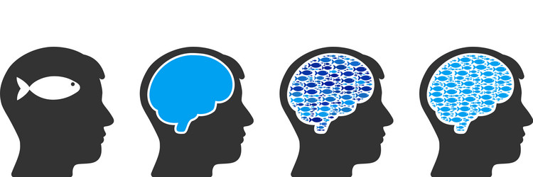 Fish Thinking Vector Images (over 820)