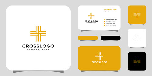 Plus icon medical pharmacy logo Royalty Free Vector Image