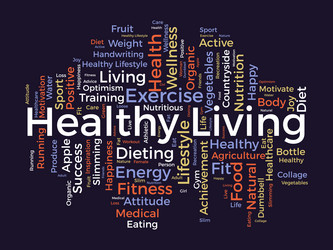 Healthy Eating Word Vector Images (over 1,900)