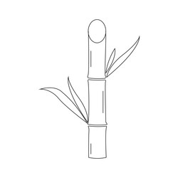 Sugar cane icon Royalty Free Vector Image - VectorStock