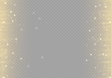 Light vertical gold line dust flying falling rain Vector Image